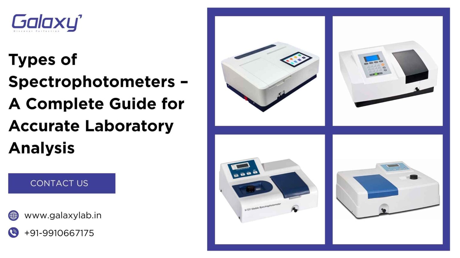 Types of Spectrophotometers | UV-Vis, IR & More Explained