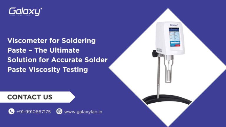 Viscometer for Soldering Paste