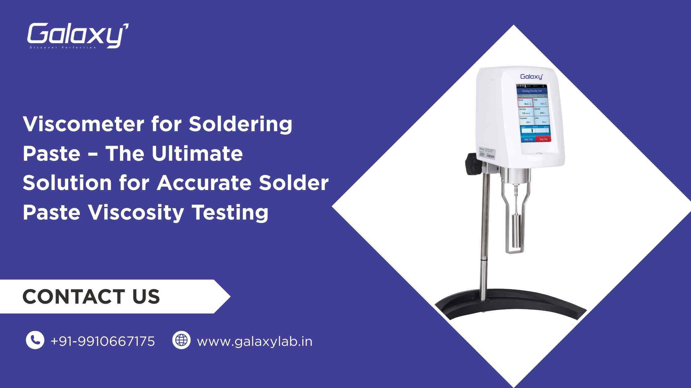 Viscometer for Soldering Paste