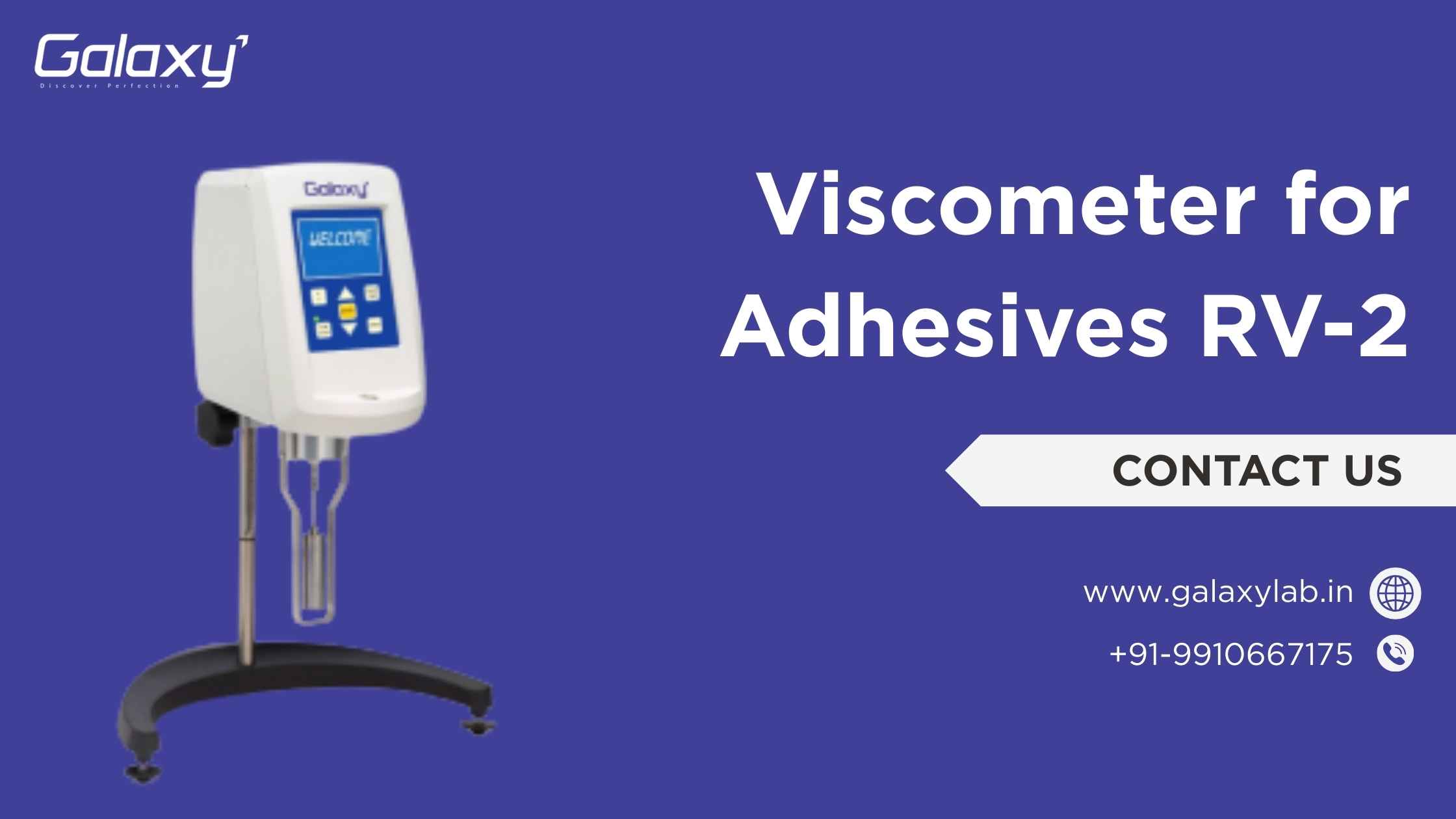 Viscometer for Adhesives RV-2 | Precise Viscosity Measurement
